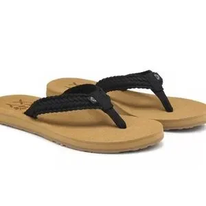 Roxy | Shoes | Roxy Tidepool Braided Flip Flop Sandals | Poshmark